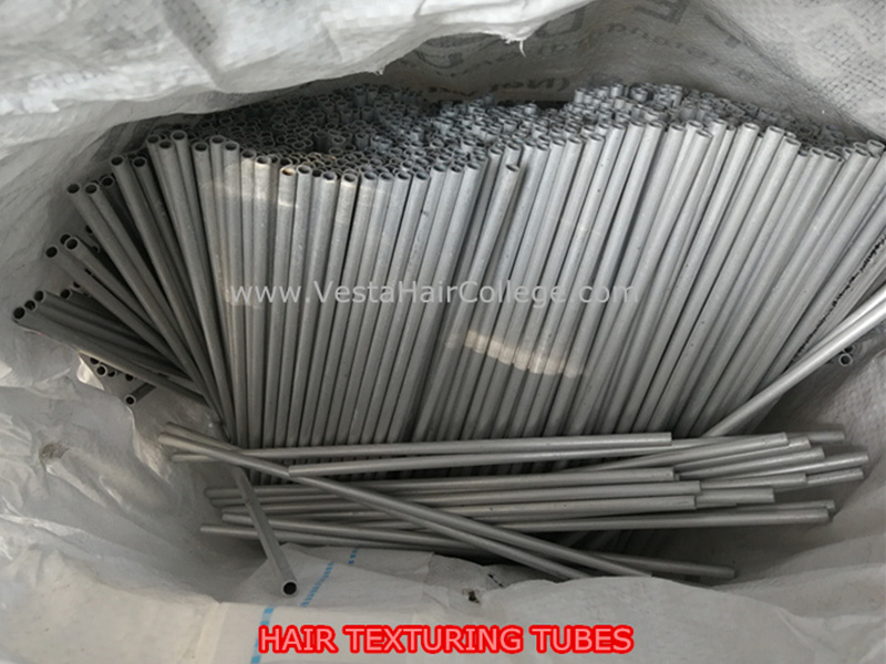 Aluminum Hair texturing tubes