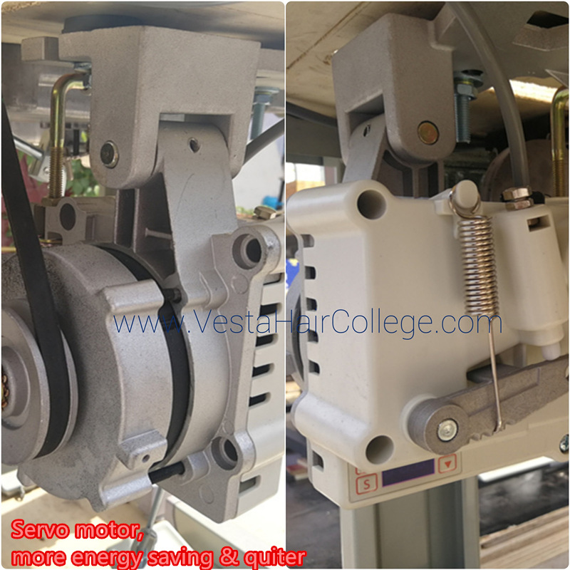 Single head hair weft sewing machine