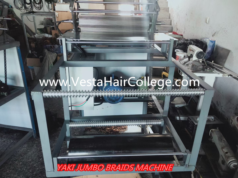 THREE ROLLERS YAKI JUMBO BRAIDS HAIR MACHINE