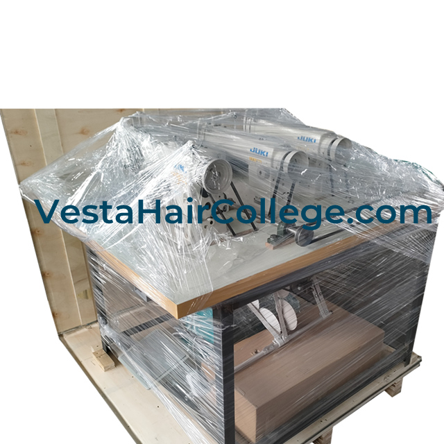 TOP QUALITY JAPAN JUKI THREE HEAD HAIR WEFTING MACHINE